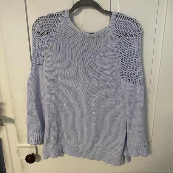 Sweaters | Loft Periwinkle Sweater | Poshmark